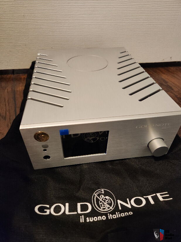 Gold Note DS-10 Streaming DAC Silver - MINT For Sale - US Audio Mart