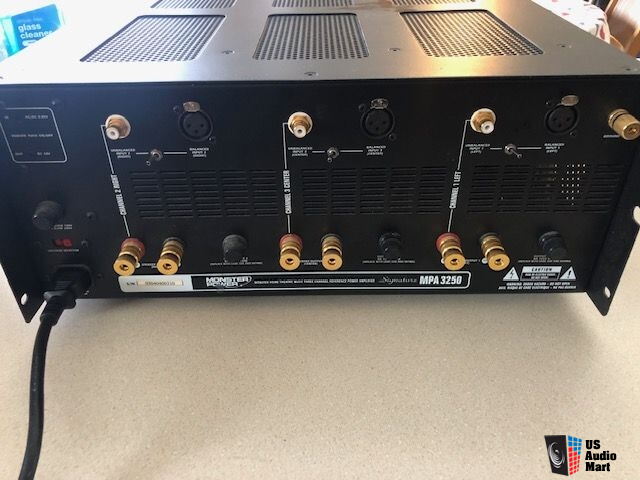 Monster MPA 3250 3 channel 250w/ch power amp Photo #4953813 - US Audio Mart