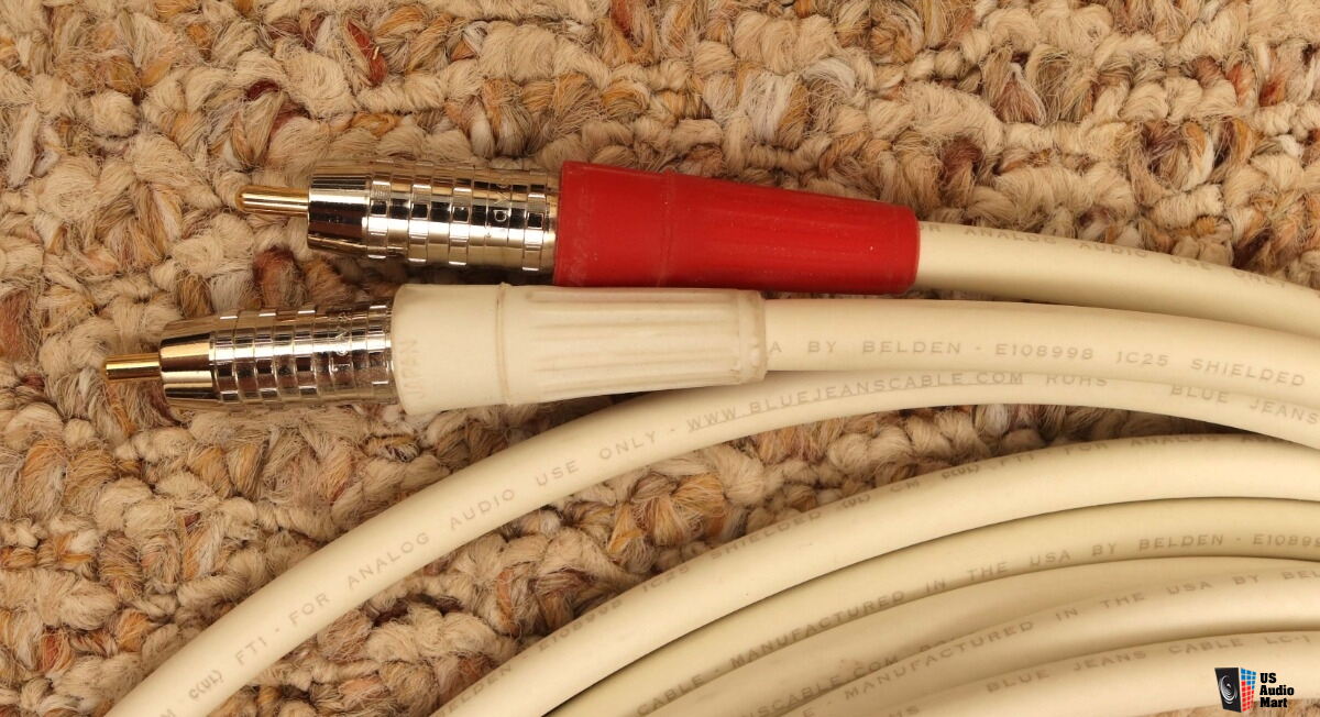 Blue Jeans Cable LC-1 Low Capacitance Audio Cable with Taversoe Crimp ...