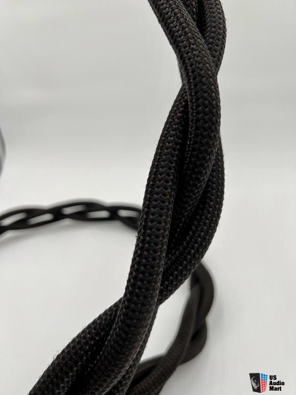AudioQuest High Current Thunder Power Cord 2 meter 20 amp Braided cords ...