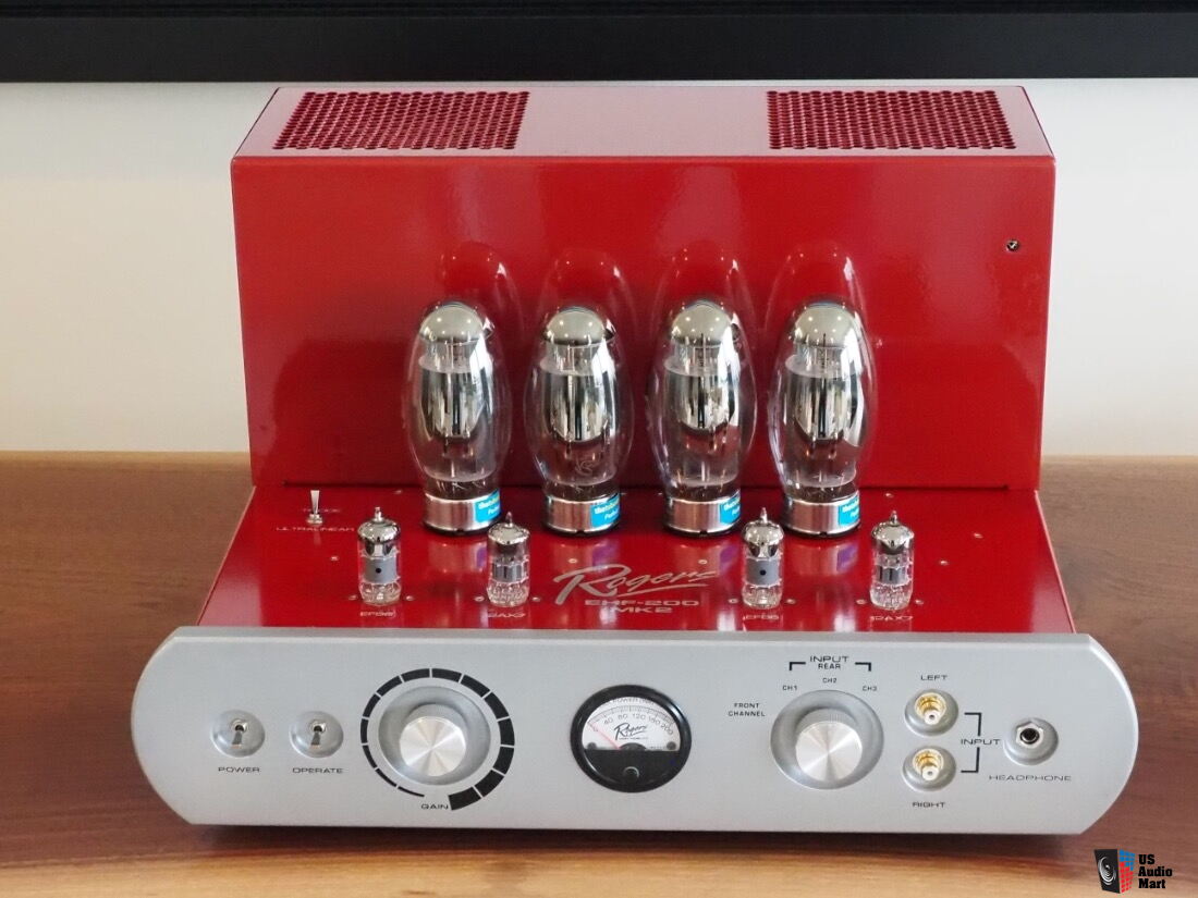 Rogers High Fidelity EHF-200 mk II - Integrated Tube Amplifier with ...