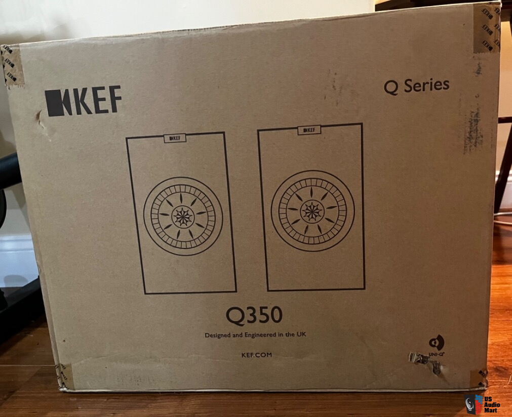 KEF Q350 speakers (Black) - NEW Photo #4959709 - US Audio Mart