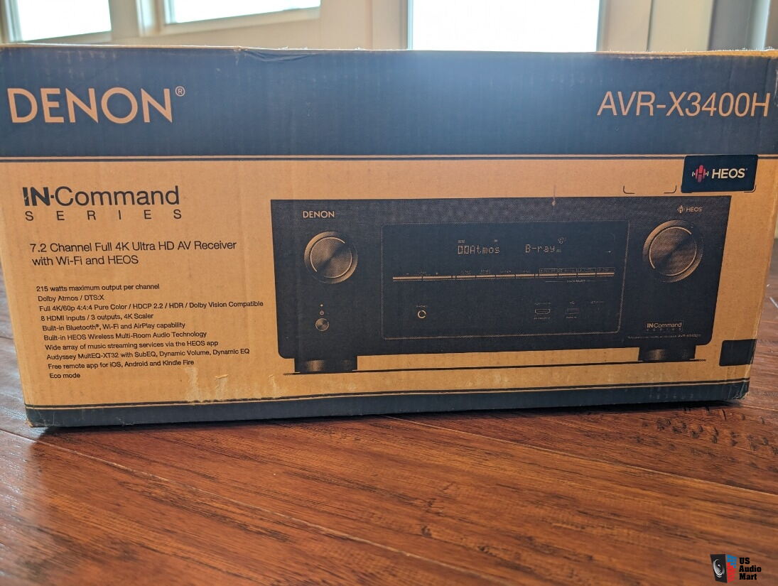 Like NEW, flawless operation) Denon AVR-x3400h For Sale - Canuck Audio Mart