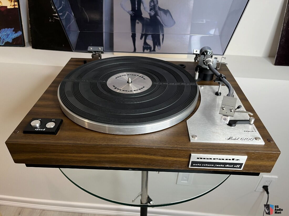 Marantz 6100 turntable with original box For Sale - Canuck Audio Mart