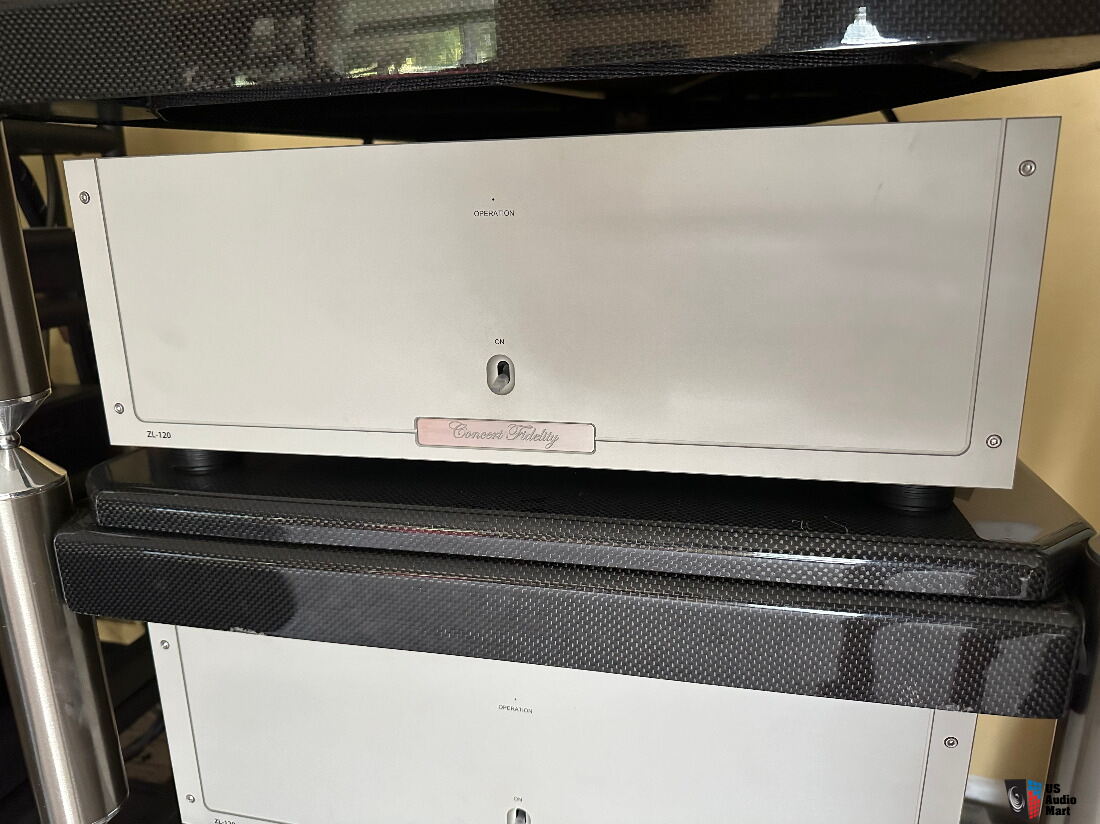 Concert Fidelity ZL-120 SE Monoblock Power Amps