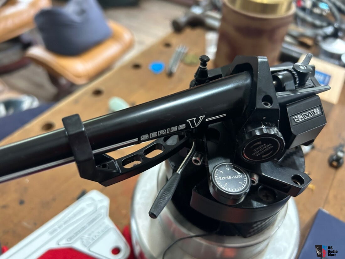 SME V Tonearm with RCA junction box connector Photo #4963514 - US Audio ...