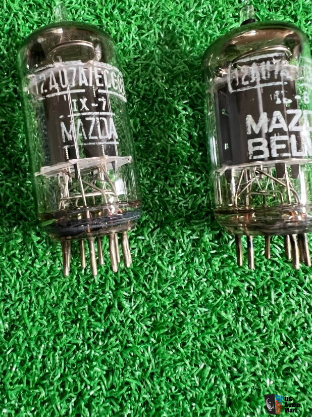 NOS "Mazda" by Telefunken 12au7 - Matched Pair Photo #4963610 - US ...