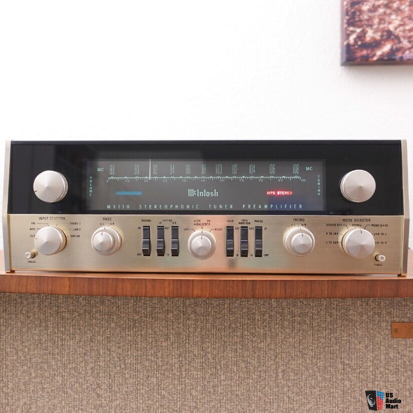 McIntosh MX110-Z Tuner Preamplifier: SoCal Pickup For Sale - US Audio Mart