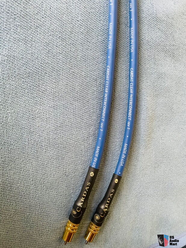 Cardas Clear Analog Interconnects Rev. 1 - 1.0M RCA-RCA Photo #4965628 ...
