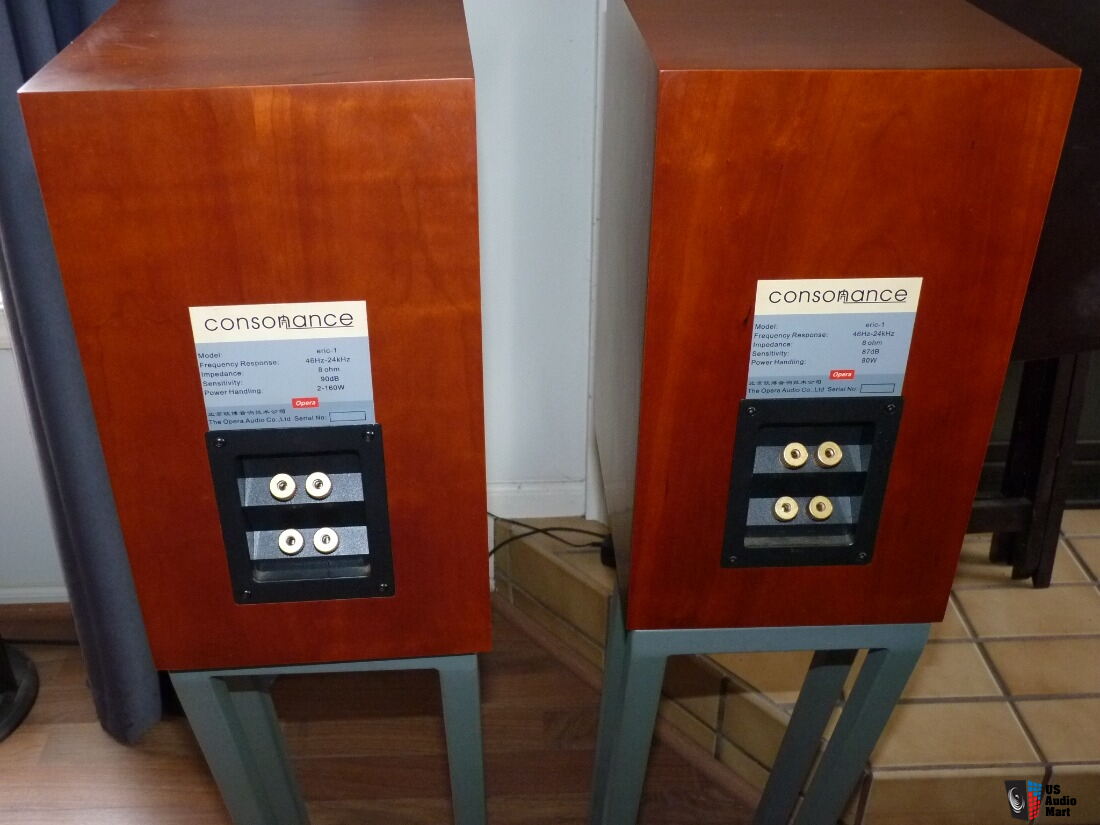 Opera Consonance Eric 1 speakers w/ oem stands Photo #4967418 - US ...