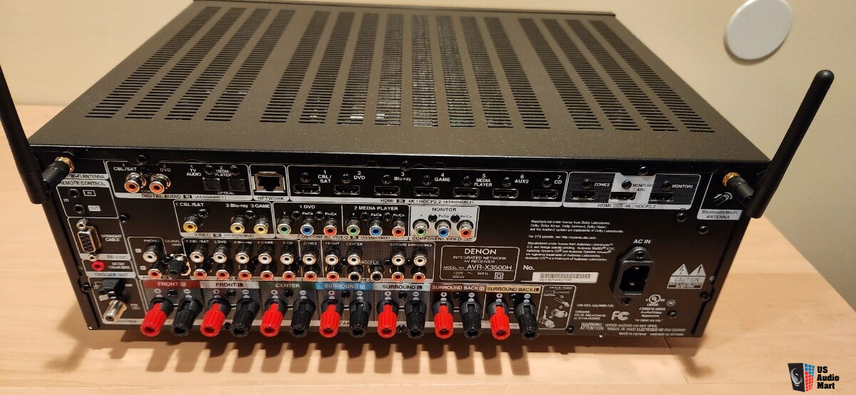 Denon AVR-X-3500H - Excellent condition, REDUCED! Photo #4968942 - US ...
