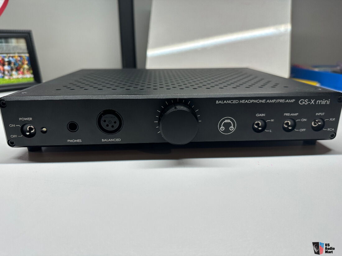 Headamp GSX-Mini Satin Black with DACT CT-24 Stepped Attenuator For ...