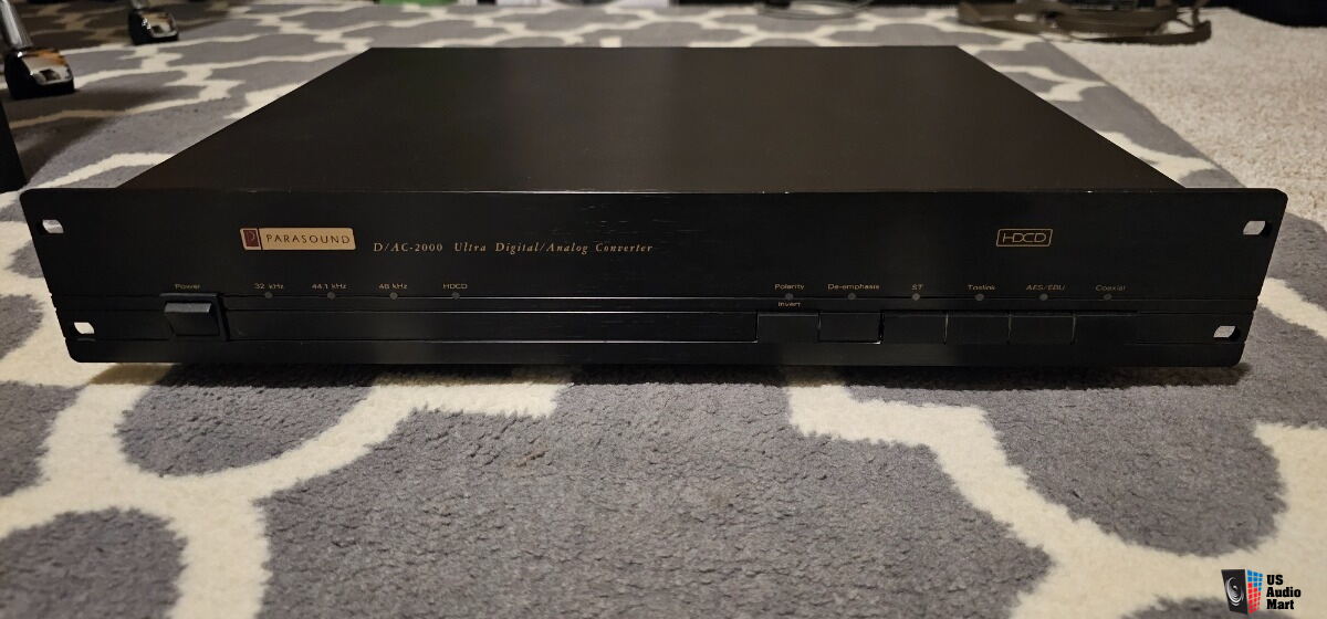 Parasound DAC 2000 Ultra Vintage R2R Multibit Photo #4969870 - US Audio ...