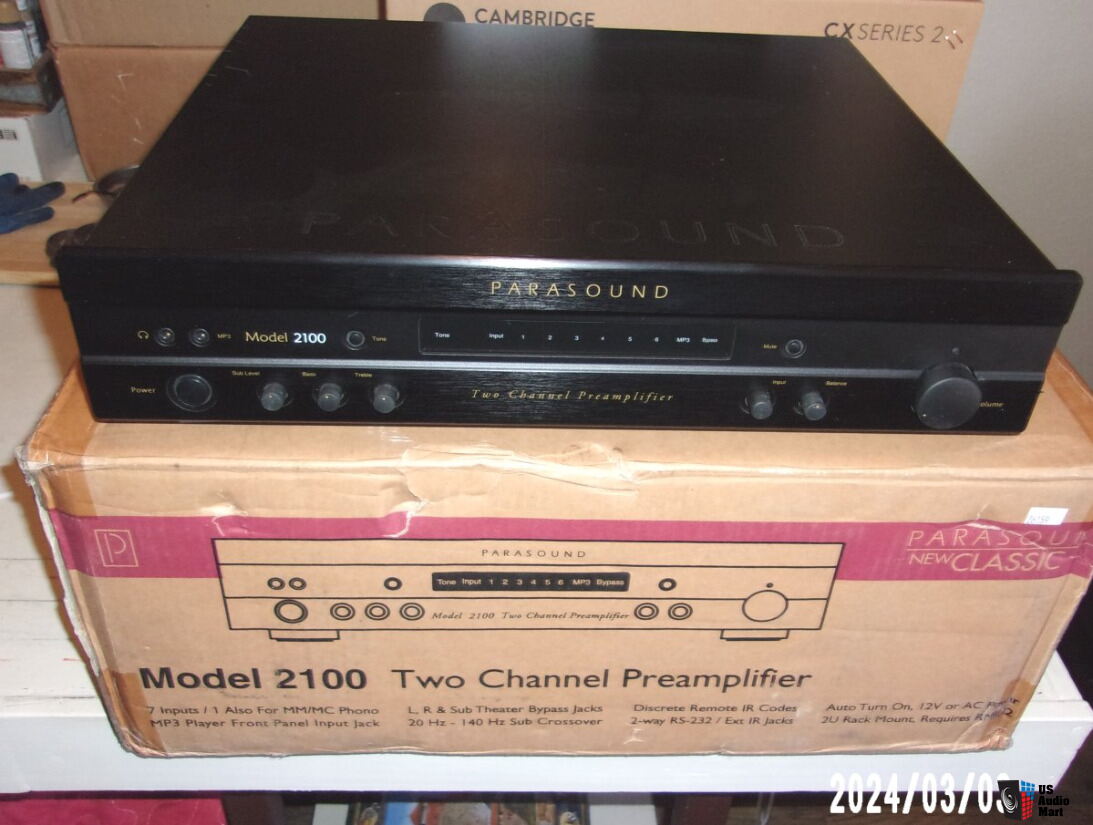 Parasound New Classics 2100 Pre Amp