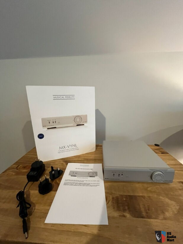 Musical Fidelity MX-VYNL High Performance Phono Stage Fully Balanced ...