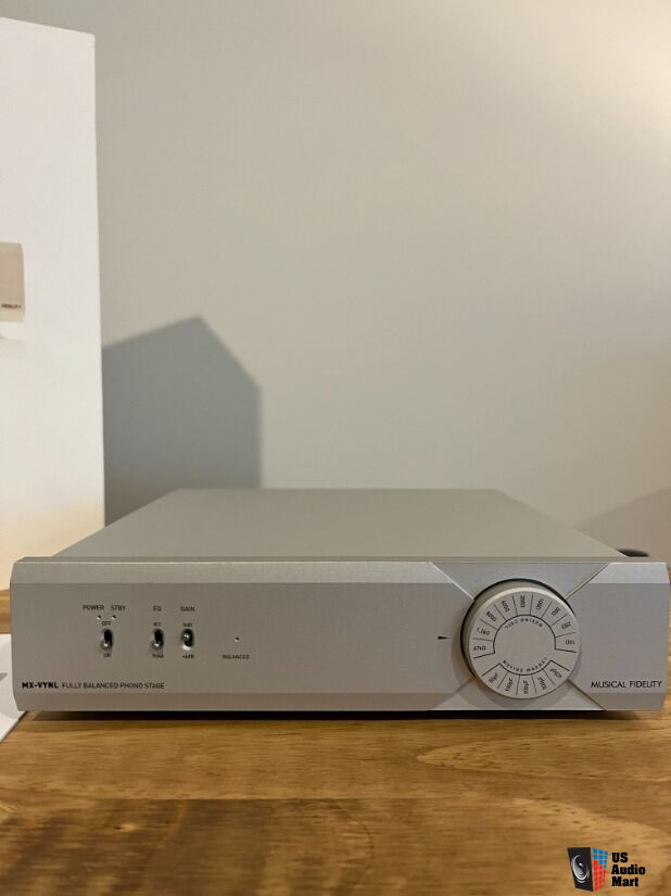 Musical Fidelity MX-VYNL High Performance Phono Stage Fully Balanced ...