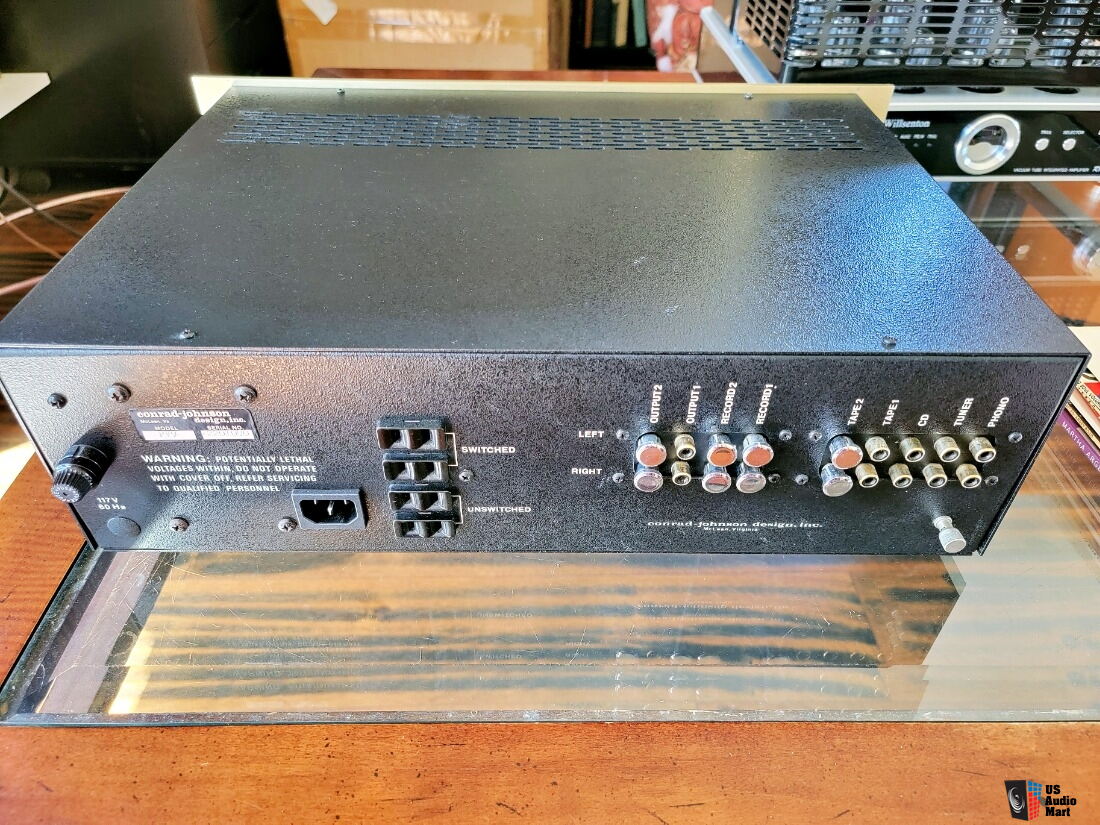 Conrad Johnson PV9A Preamplifier w/Phono - Bill Thallman Ultimate ...