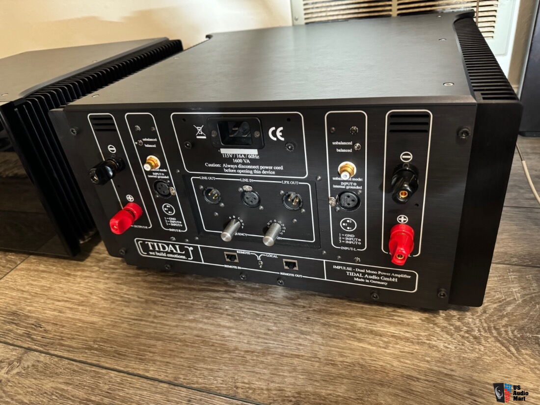 Tidal Impulse monoblock amplifiers