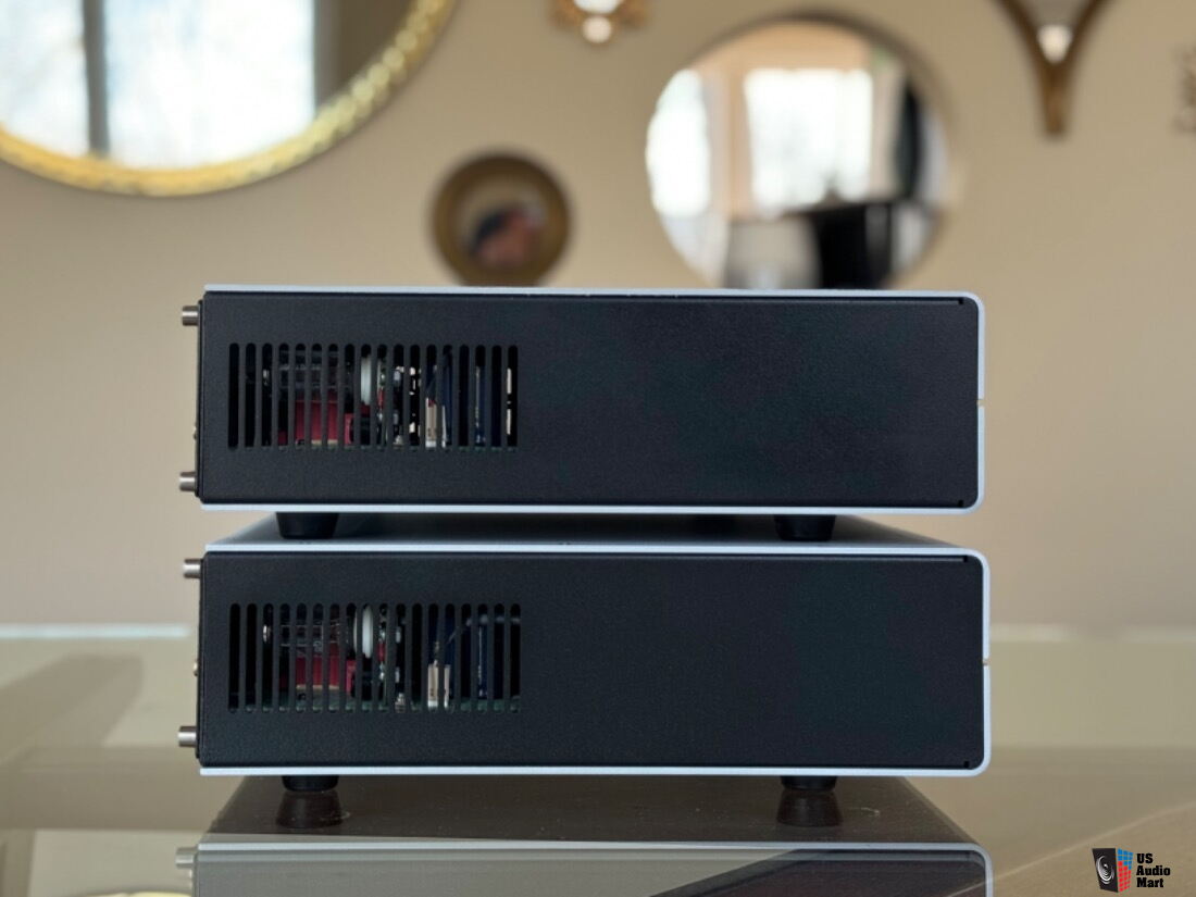 PS Audio Stellar M1200 Tube Hybrid Mono Amplifiers w/ Telefunken Tubes ...