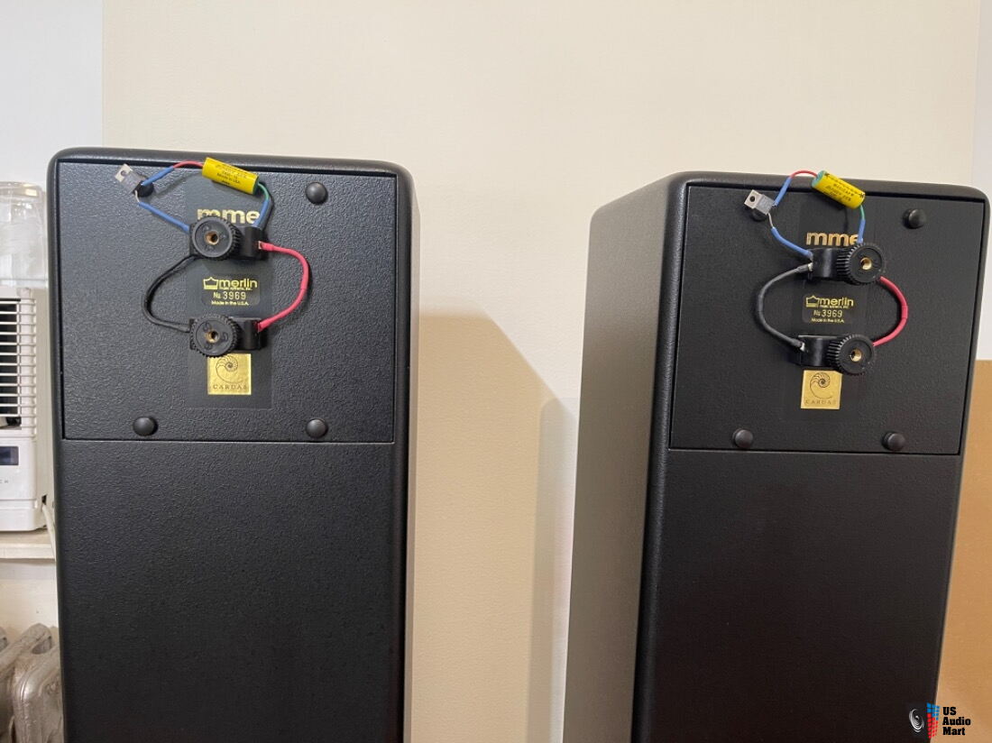 Merlin VSM mme speakers with Joule Electra amplifier Photo #4973805 ...