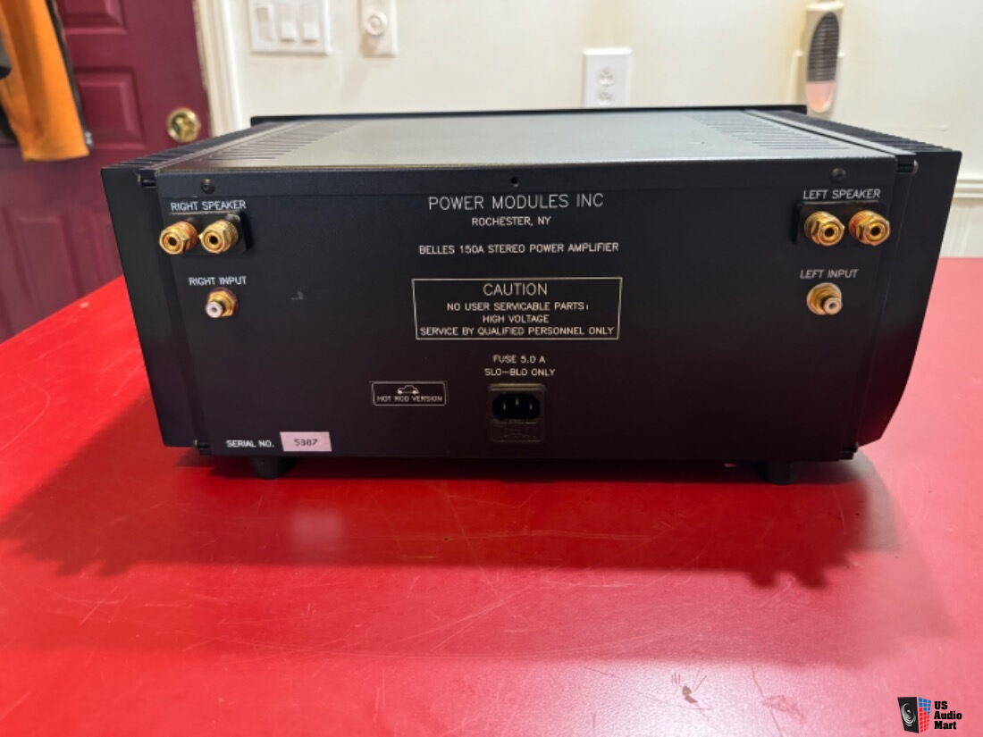 Belles audio 150a power amp.hot rod edition