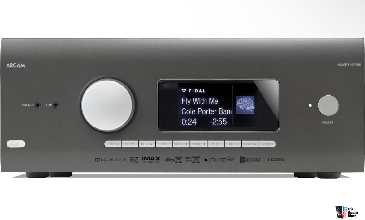Arcam AV41-16 Channel Dolby Atmos DTSX AURO3D Preamplifier/Processor ...