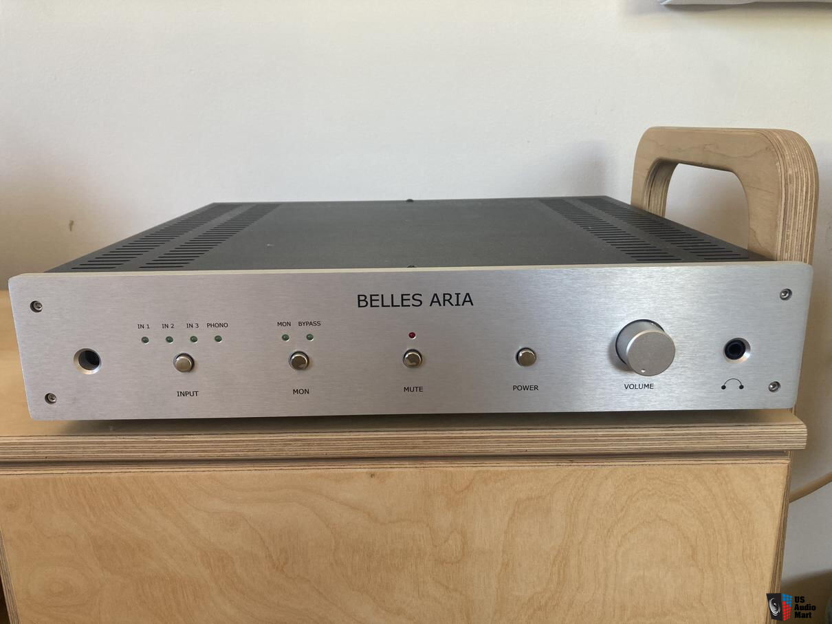 Belles Aria Integrated Amplifier - Silver - 75 Watts Photo #4975677 ...