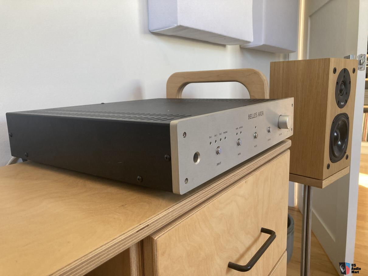 Belles Aria Integrated Amplifier - Silver - 75 Watts Photo #4975677 ...