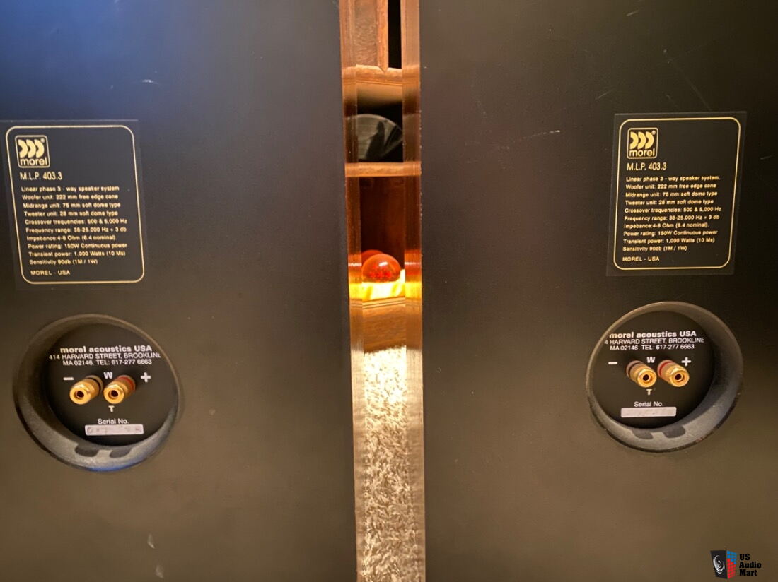 Morel MLP 403.3 speakers
