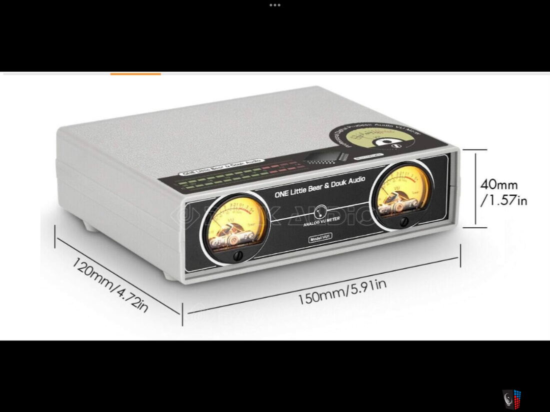DOUK AUDIO Little Bear VU1 Stereo Analog VU meters Photo #4976782 - US ...