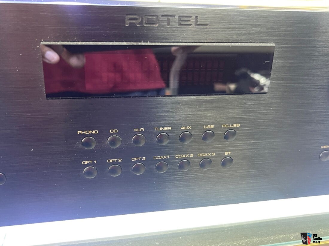 Rotel RC-1590 RC1590 Stereo Pre Amplifier PreAmp audiophile; Black ...