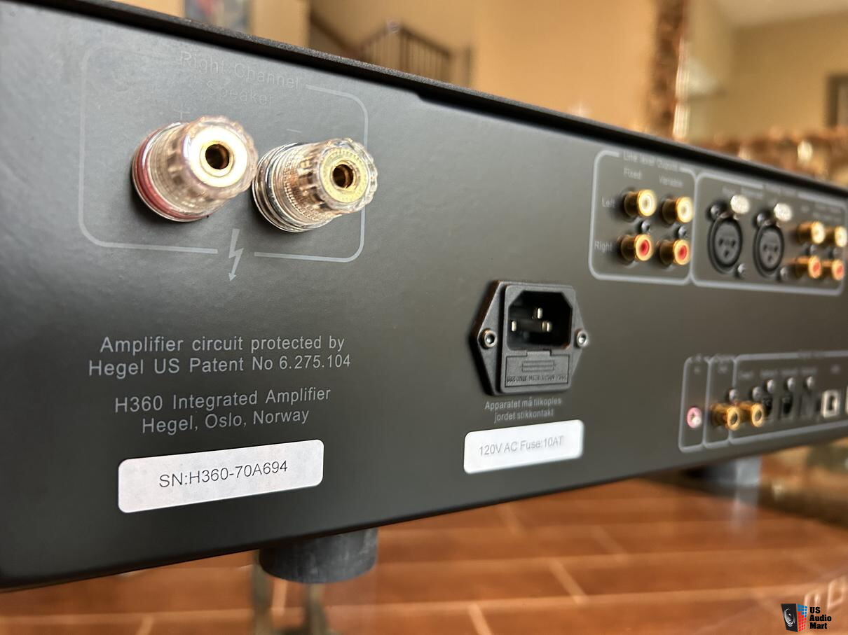 Hegel H360 Integrated amplifier/DAC/Streamer Photo #4977347 - US Audio Mart