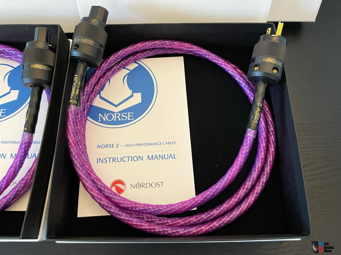 Nordost Frey 2 Power Cord 15A 2m - Free Shipping Photo #4978869 - US ...