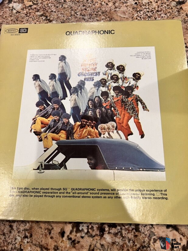 Sly and the Family Stone- Greatest Hits Quadraphonic Pitman Pressing ...