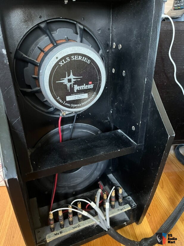 Linkwitz Labs ORION 3.2.1, ASP, ATI AT6012 Amplifier, BlueJeans speaker ...