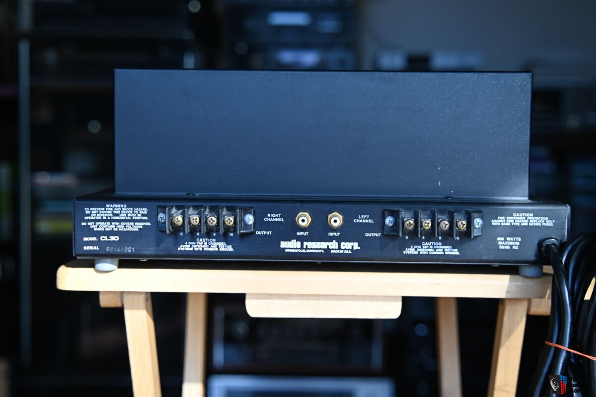 Audio Research CL30 / Classic 30 Stereo Tube Power Amplifier Photo ...