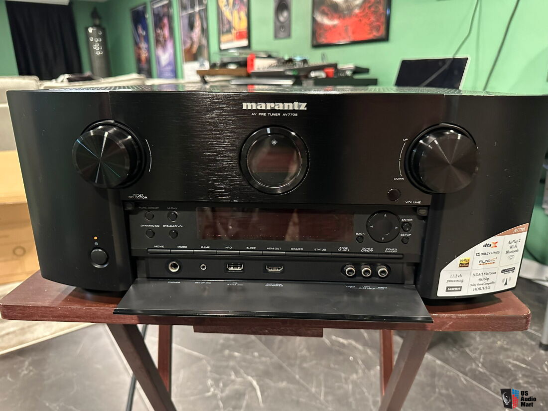Marantz AV7705 4K Home theater 11.2 preamp/processor