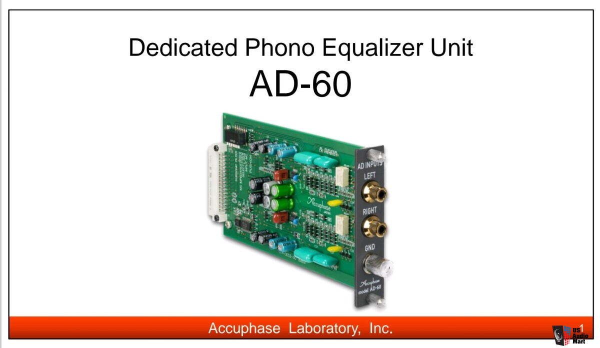 Accuphase AD60 Phono Stage Board for E800 Photo #4983720 - Canuck Audio ...