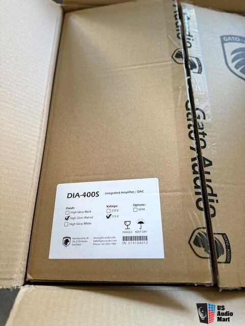 Gato DIA400s integrated amp Photo #4984849 - US Audio Mart