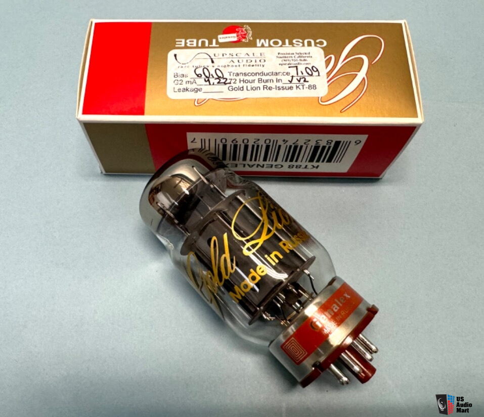 Gold Lion KT-88 Platinum Grade - POWER TUBE (8) Photo #4985324 - US ...