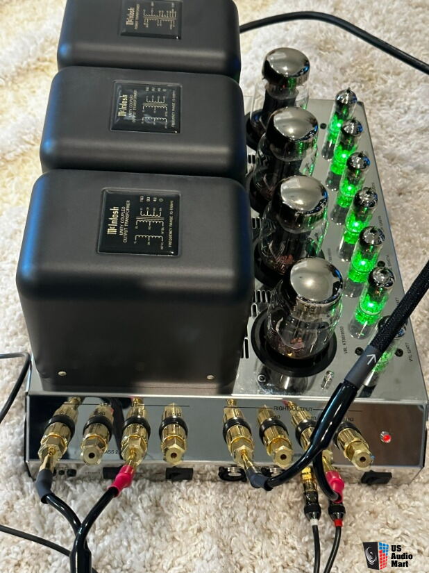 1-yr McIntosh MC275 MK6 Tube Power Amp 75W x2 KT88 all original box manual