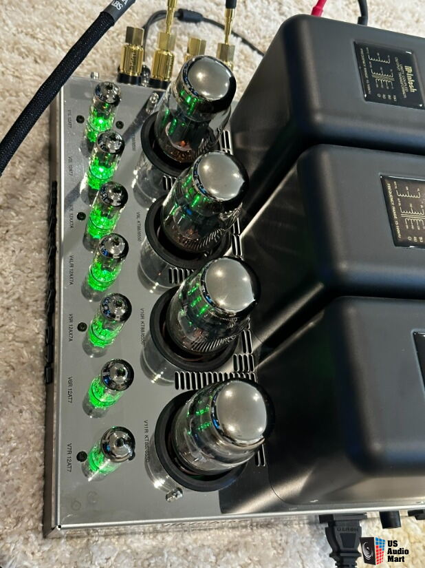 1-yr McIntosh MC275 MK6 Tube Power Amp 75W x2 KT88 all original box ...