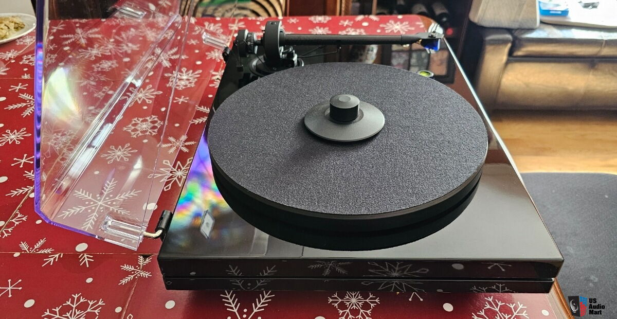 Music Hall mmf-5.3 Turntable Piano Black with Ortofon 2M blue Cartridge ...