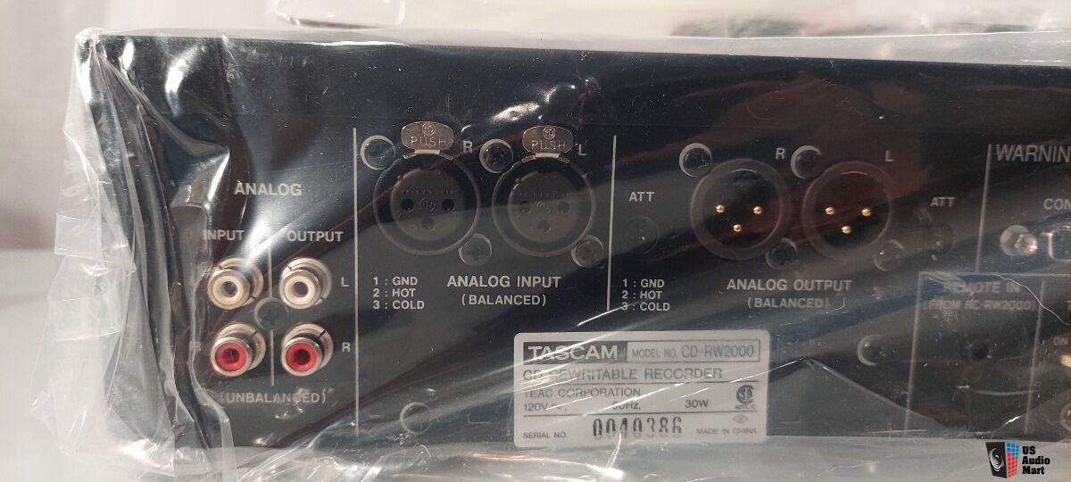 Tascam CD-RW2000 Photo #4988525 - US Audio Mart