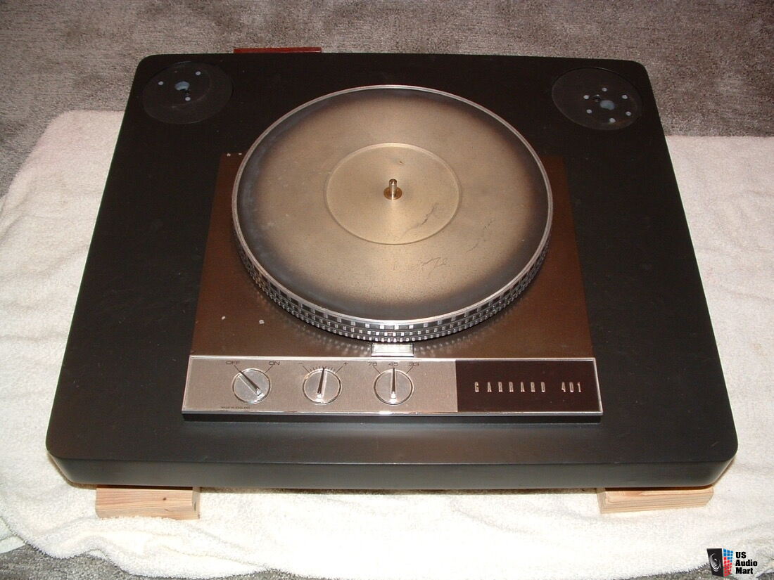Restored Garrard 401 w/ Custom Buddha Bearing and Oversized 2