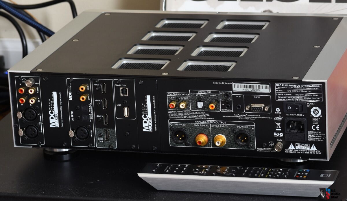 NAD M12 - Master Series Digital Preamp & DAC Photo #4989946 - US Audio Mart