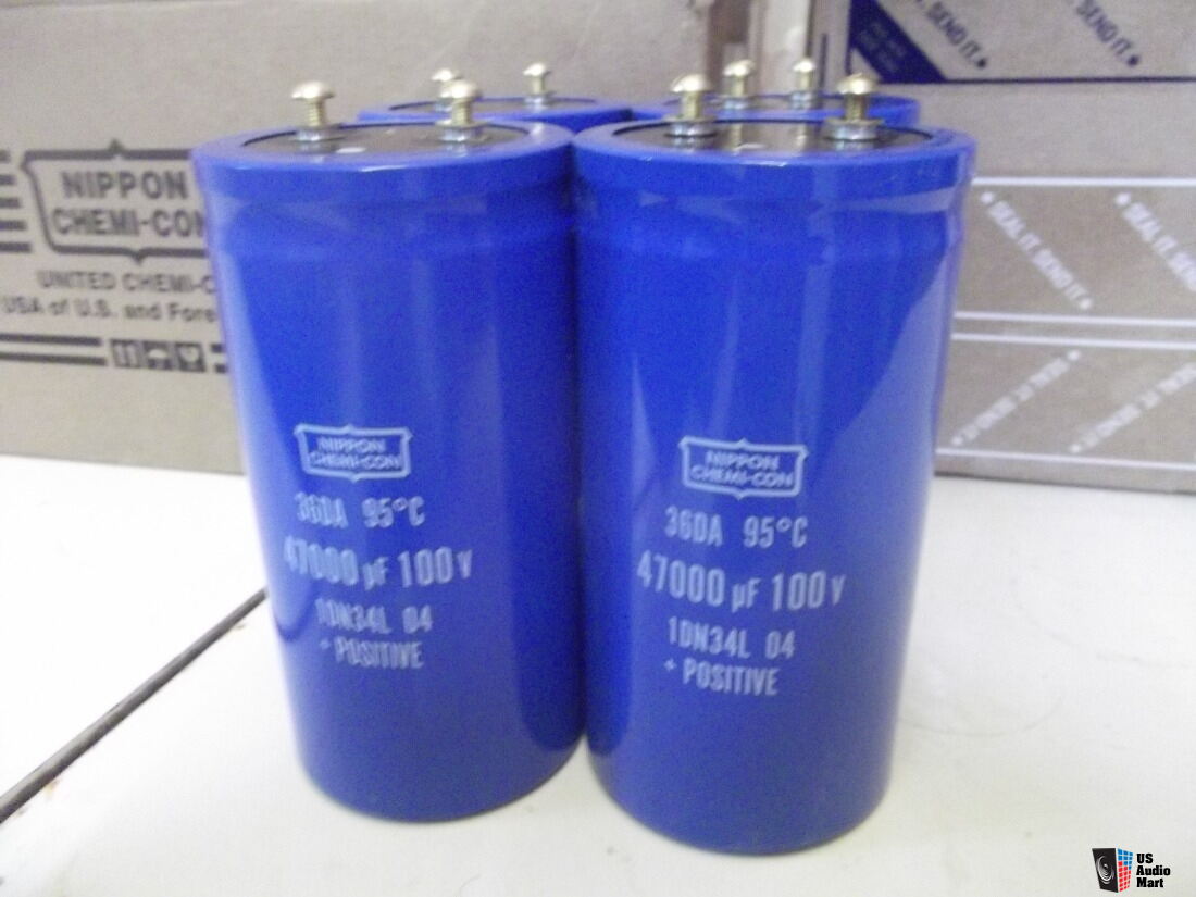 FOR SALE: 47000uF 100v at 95c capacitors Krell & Mark Levinson 23/23.5 ...
