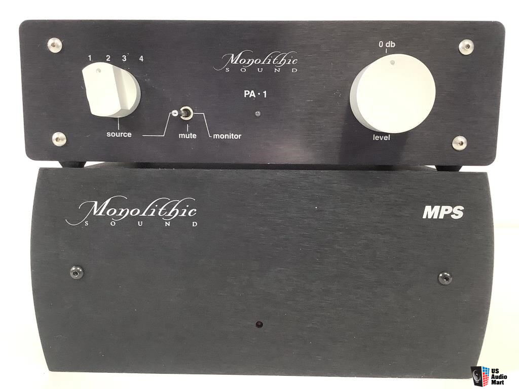 Monolithic Sound PS - 1 Phono Stage Phono Preamplifier PA - 1 Passive ...