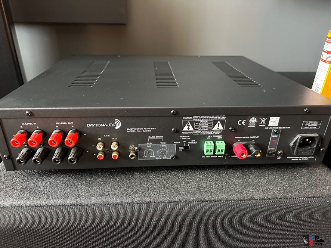 Dayton SA230 Subwoofer Amp Photo #4990804 - US Audio Mart