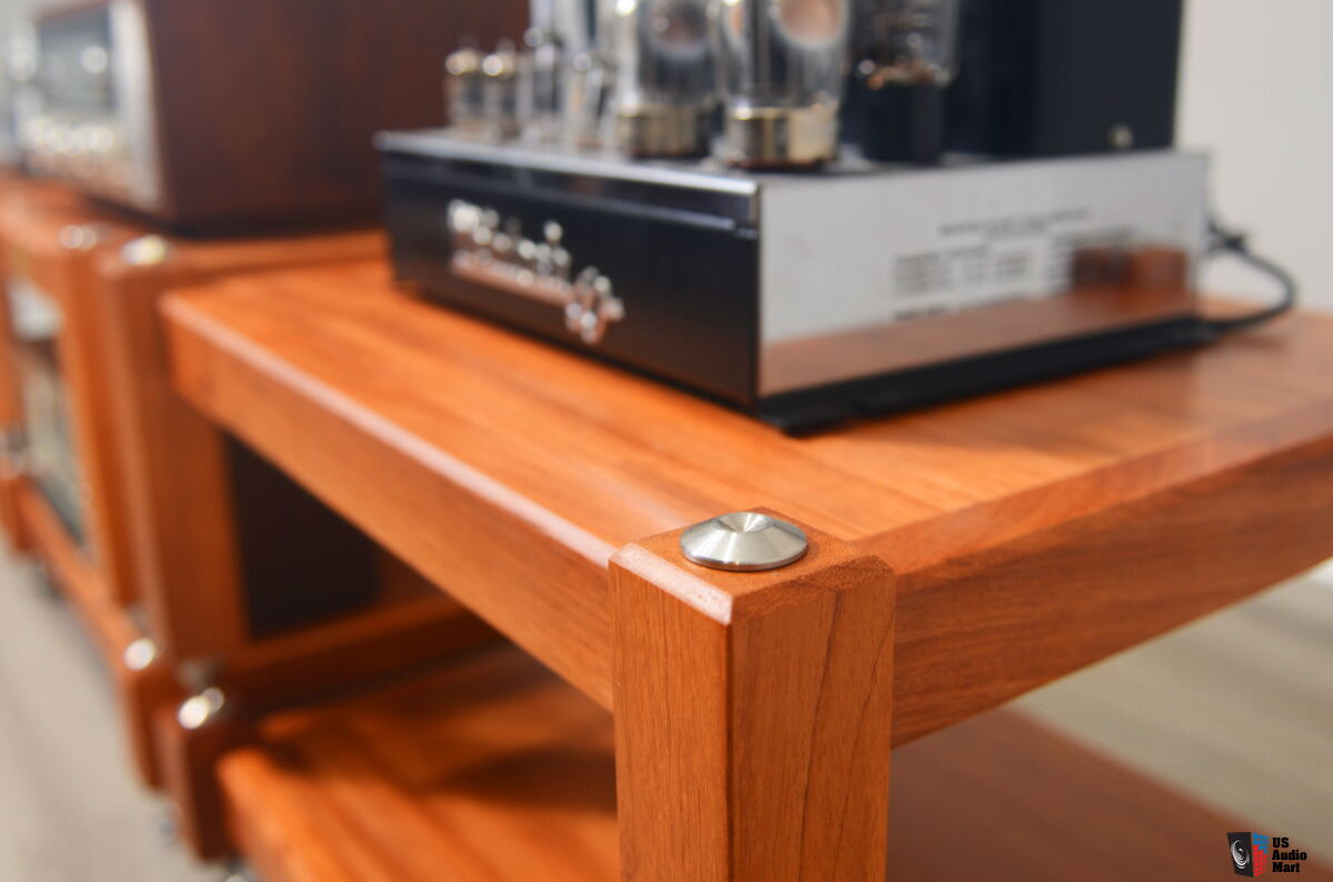 Hi-End Audio rack red wood 2-2-2 Photo #4991881 - US Audio Mart